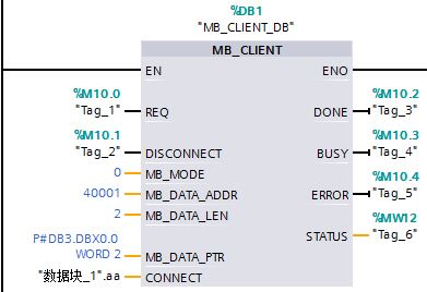 Modbus TCP(V4.0) client