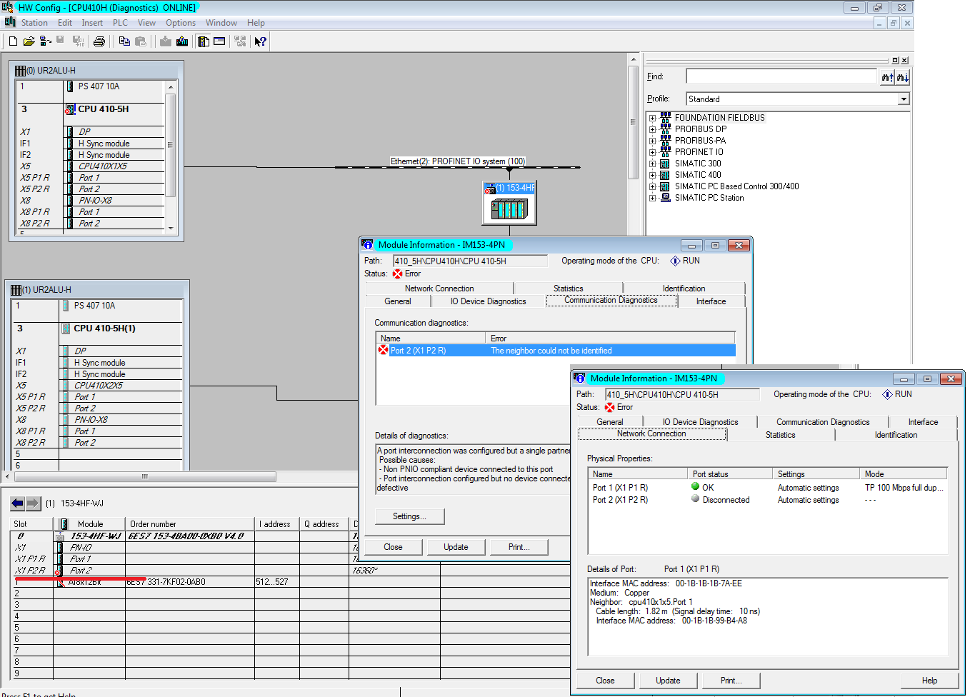 PCS7 PROFINET 常见问题